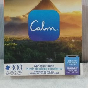Games | New Sealed Calm Mindful Puzzle Waterfall Mountain | Poshmark